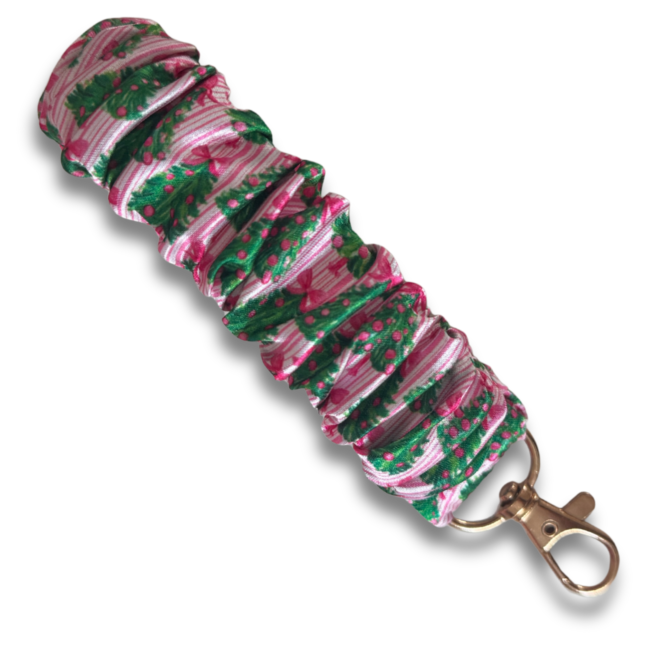 Pink Crimbo Tree Scrunchlet – Harness Brazaar
